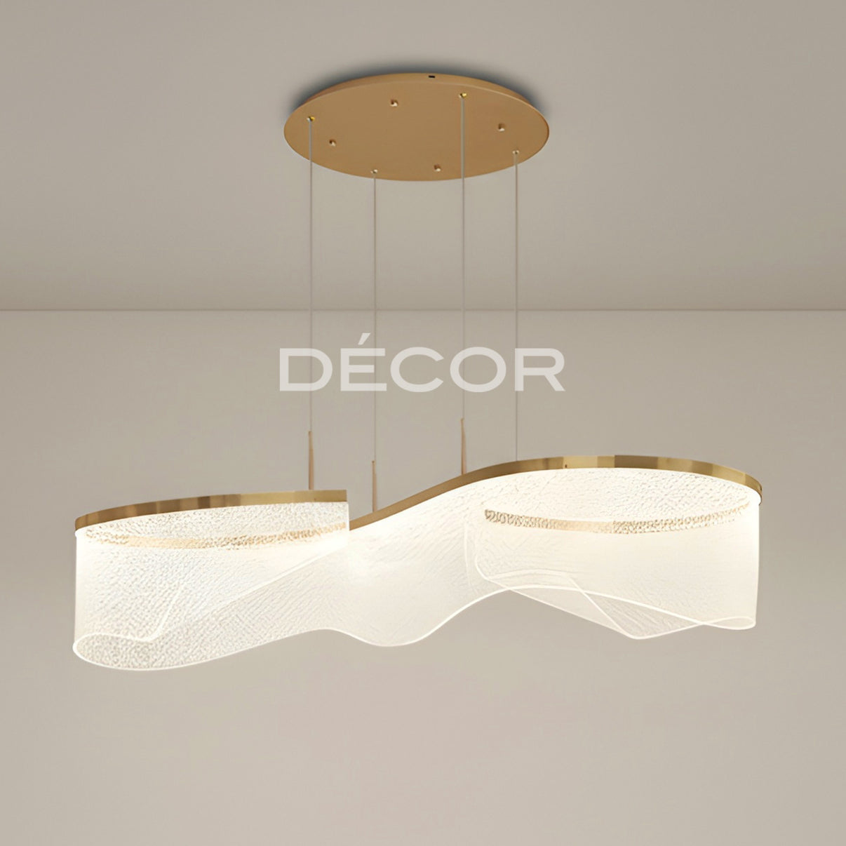 Stunning DECOR Manila CIRCLES L.E.D. Drop Light for Vibrant Decor ...