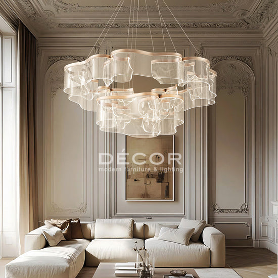 Stunning DECOR Manila CIRCLES L.E.D. Drop Light for Vibrant Decor ...