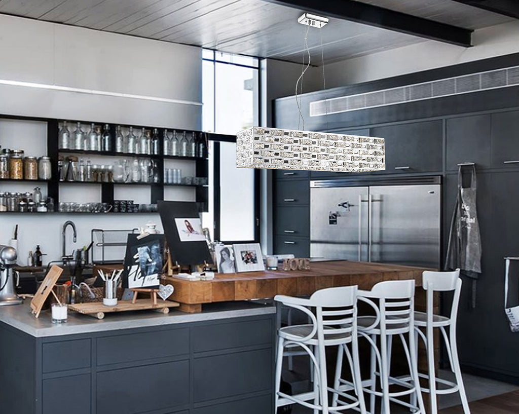 PIO RECTANGULAR Drop light – décor manila